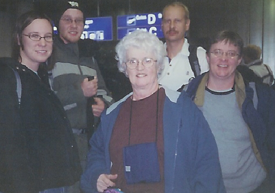 Joyce Roff & Family Tour Europe